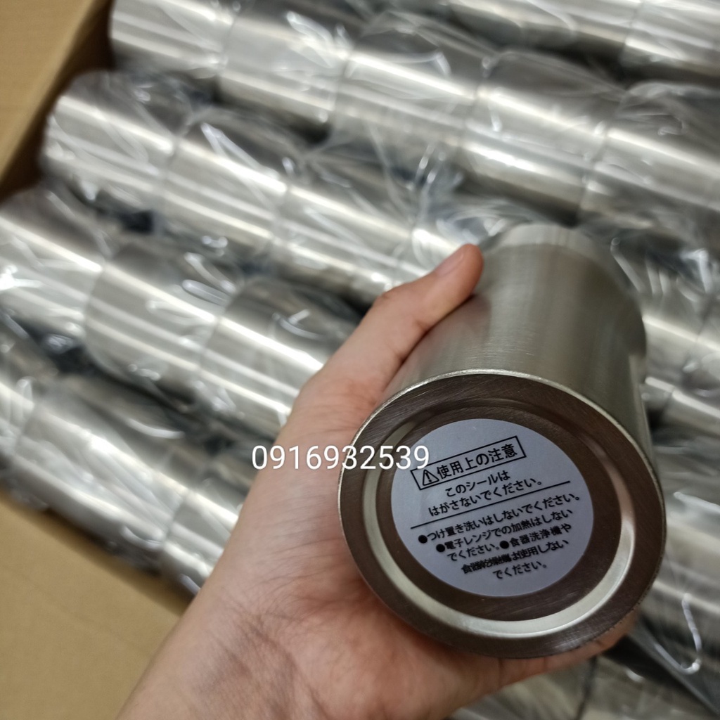 Mua Ly Inox uống bia giữ nhiệt Nhật Bãi 380ml dày dặn bền đẹp - Gia ...