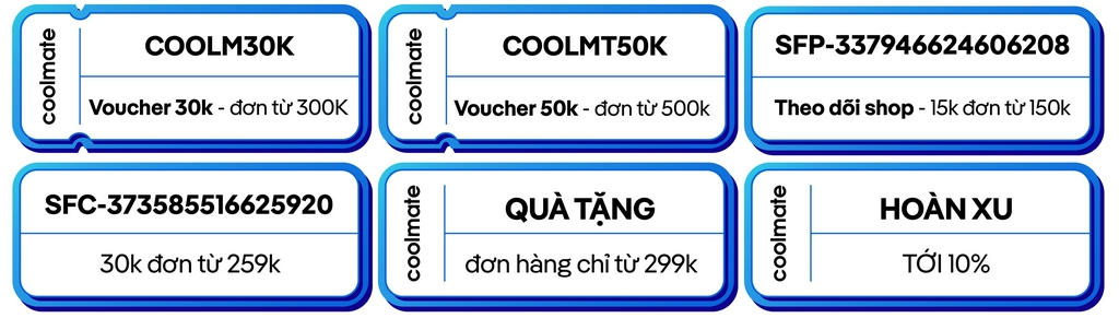 Coolmate - Official Store - Cửa Hàng Online Chính Hãng | Shopee Việt Nam