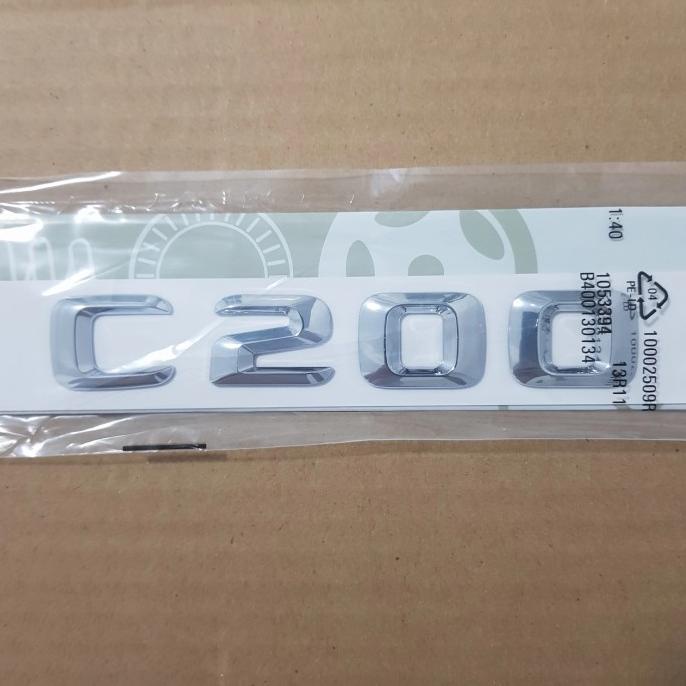 Logo C200 MERCEDES BENZ / EMBLEM C300 chính hãng MERCY | Shopee Việt Nam