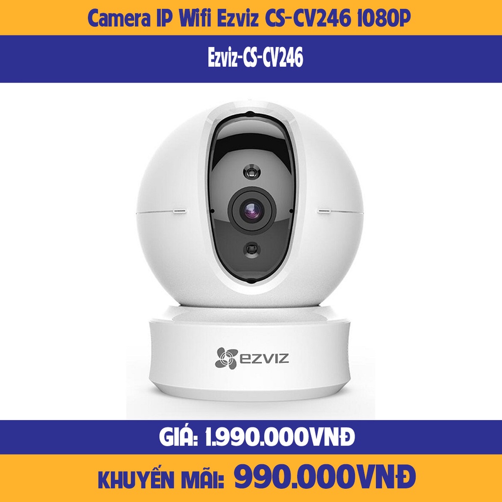 Camera IP Wifi Ezviz CS-CV246 1080P | Shopee Việt Nam