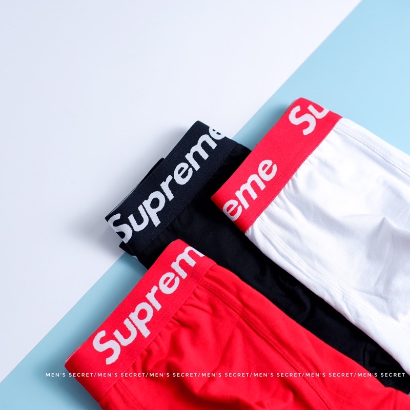 Quần lót nam boxer Supreme cao cấp cotton thiên nhiên co dãn 4 chiều ...