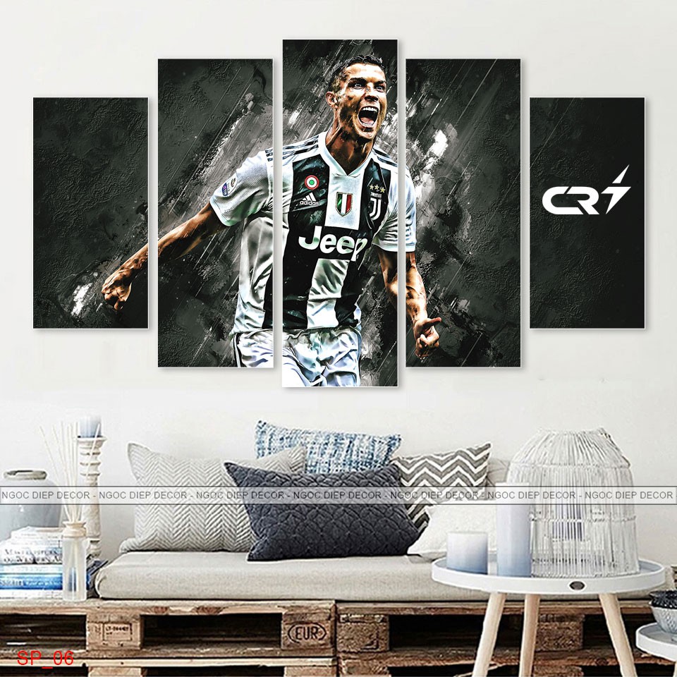 Tranh Cristiano Ronaldo CR7 | Shopee Việt Nam