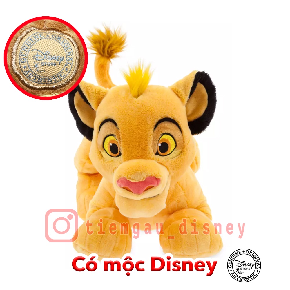 [Size 35cm] Gấu bông hoạt hình Sư Tử Simba Lion King - Disney Chính ...