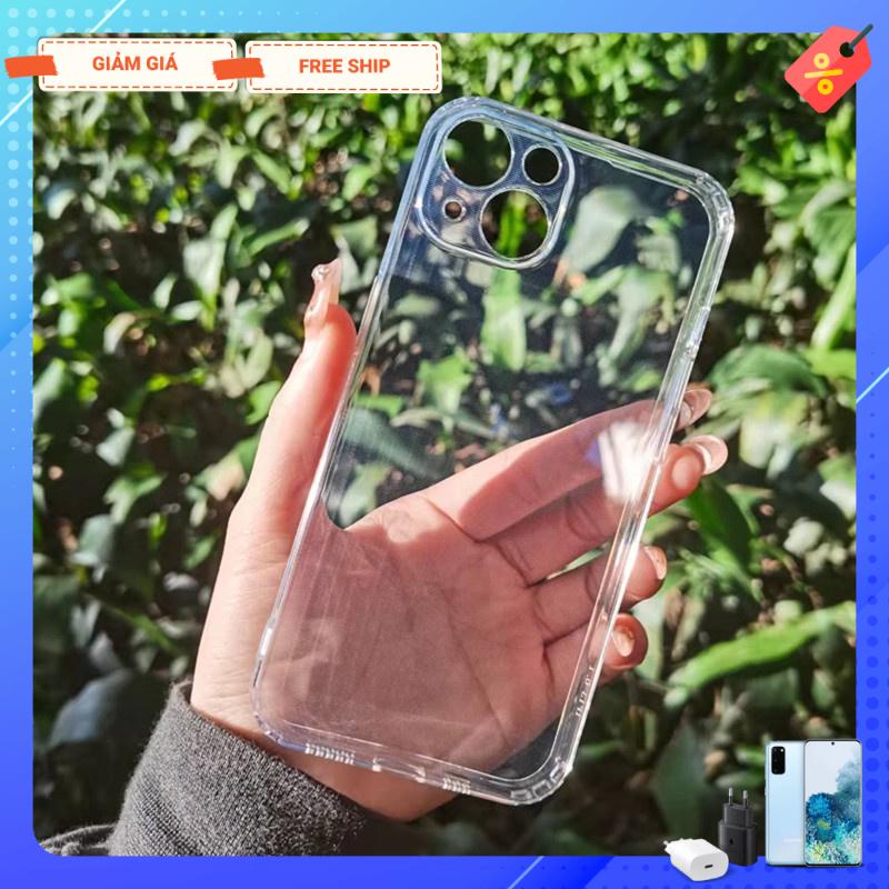 Ốp điện thoại tpu trong suốt dày dặn thích hợp cho iphone 13 13 pro max 12 12 pro max 1111 pro ...