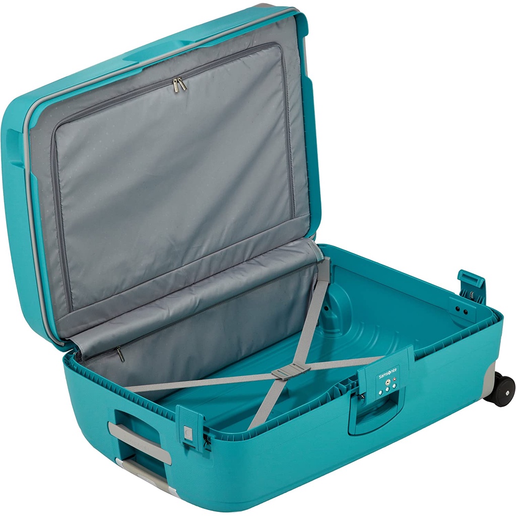 Vali du lịch SAMSONITE SCURE Spinner 5520 size 20 canbin Aqua Blue ...