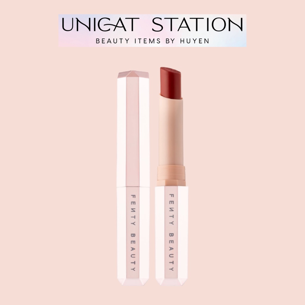 Son FENTY BEAUTY Mattemoiselle Plush Matte Lipstick màu Shawty | Shopee ...