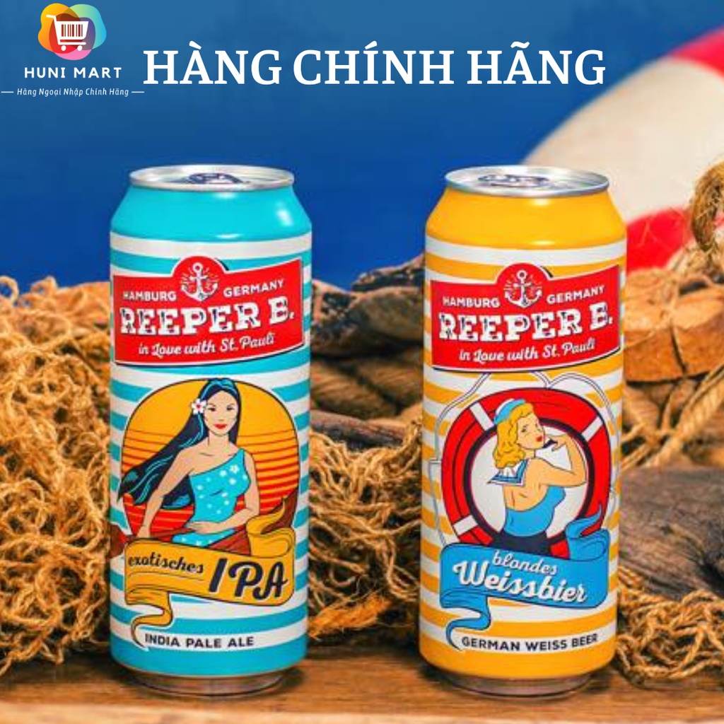 Combo 12 lon Bia REEPER B Đức 500ml lúa mạch - lúa mì | Shopee Việt Nam