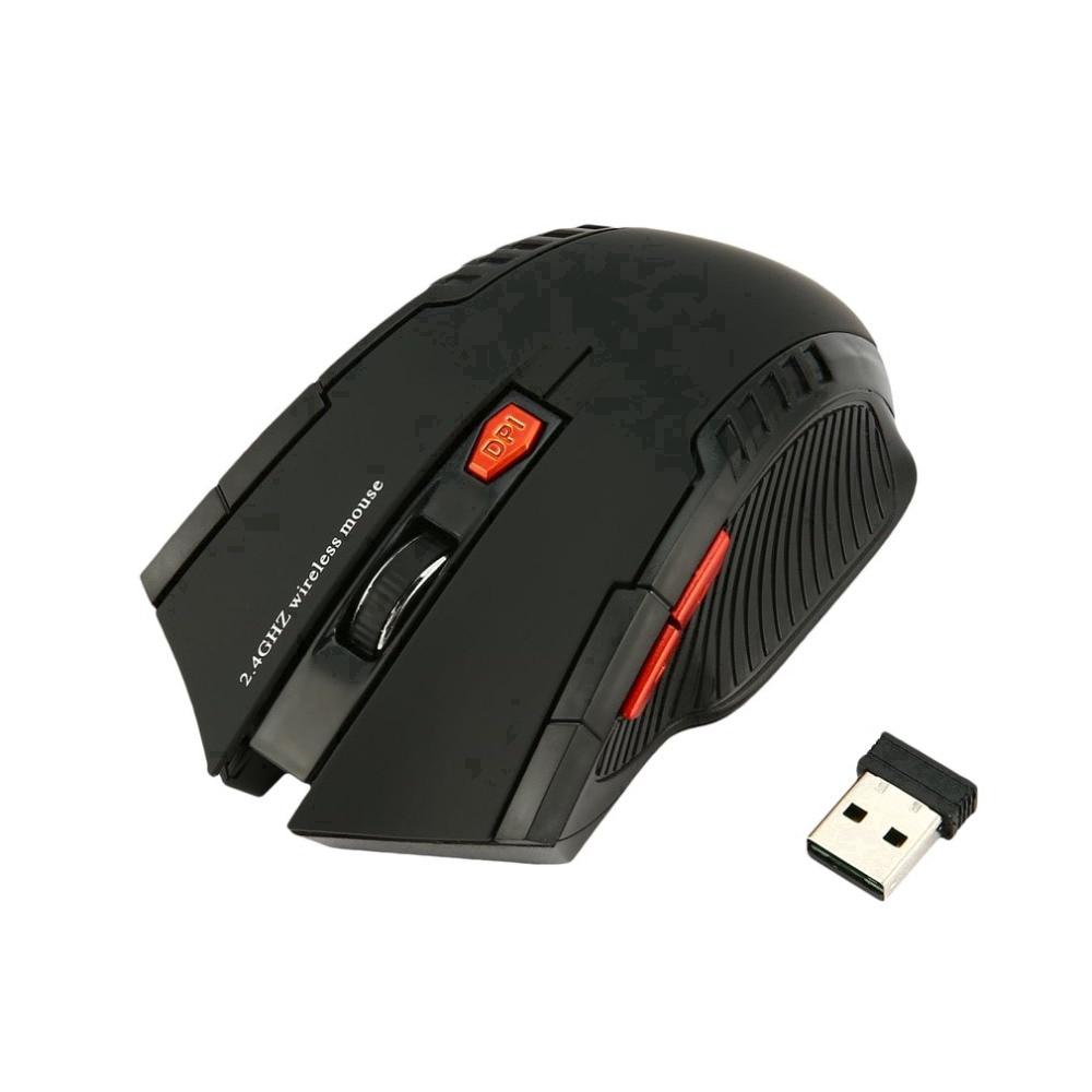 Chuột máy tính không dây 2,4 GHz cổng USB cho người chơi game | Shopee ...