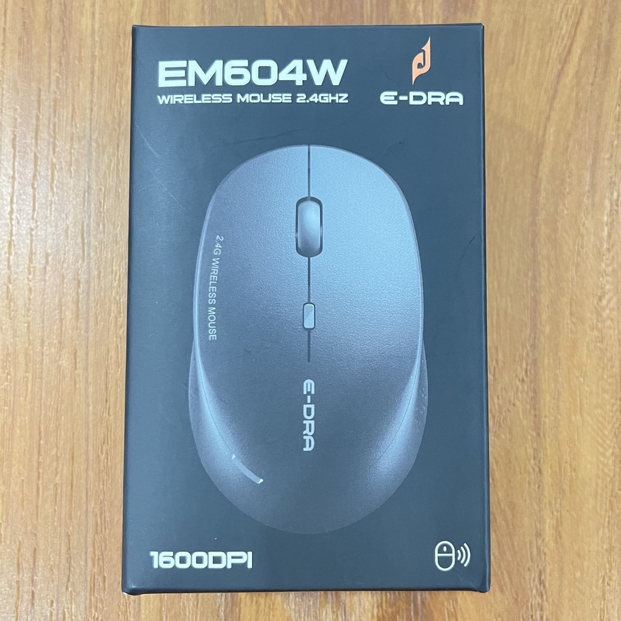 Mua Chuột không dây E-DRA EM604W Black - Độ phân giải 1600 DPI - Kết ...