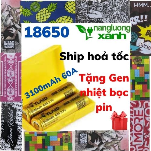 Mua Pin Cylaid Vàng 18650 Cell pin dung lượng cao pin sạc 💖 FREESHIP 💖 ...
