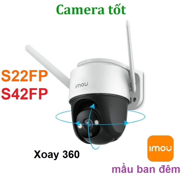 Camera Ngoài Trời WIFI IMOU S22FP S21FP 1080P 2MP / S42FP S41FP 4MP 2K ...