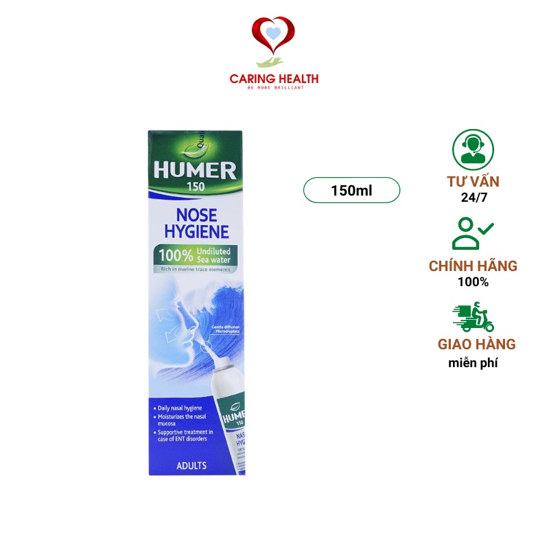 Mua Dung dịch xịt mũi đẳng trương người lớn Humer 150 Nose Hygiene ...