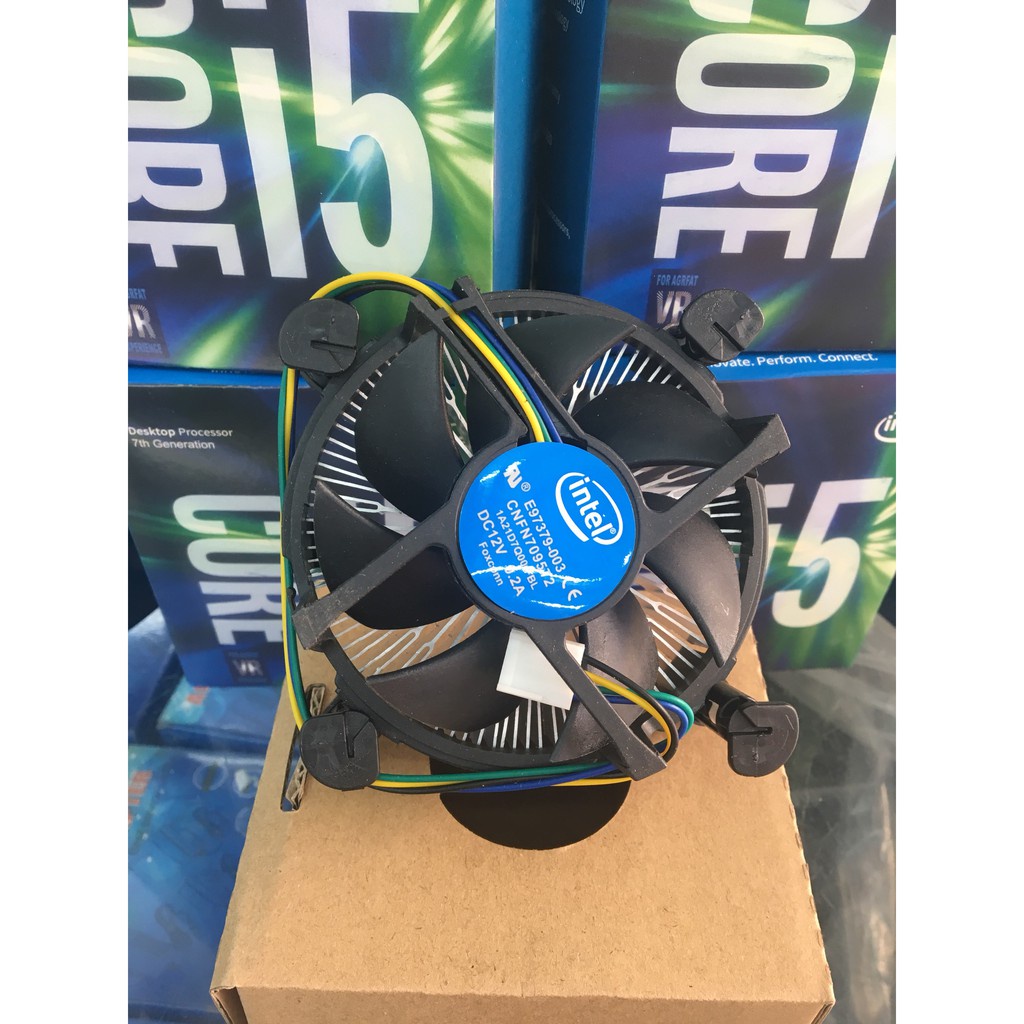 Mua Quạt tản nhiệt Fan Box CPU Cao Cấp socket 775/1155/1150 có sẵn keo tản nhiệt Fan Led 5 màu ...