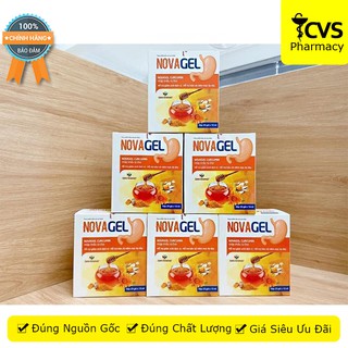 Novagel / Nova gel cvspharmacy Hộp 20 gói, Hỗ trợ giảm đau dạ dày, bảo ...