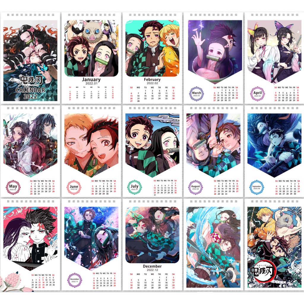 Mua Lịch Để Bàn 2022 Square Hoạt Hình Siêu Dễ Thương Calendar Desktop ...