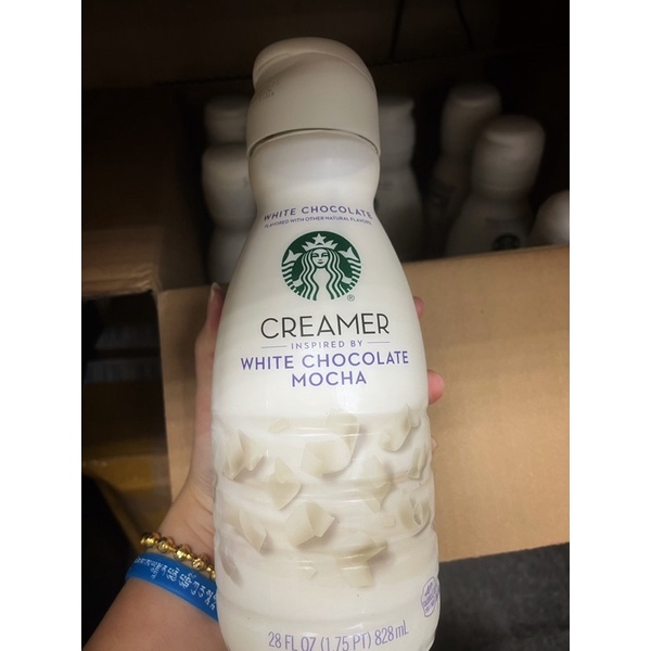 MẪU MỚI - KEM SỮA LỎNG WHITE CHOCOLATE STARBUCKS COFFEE CREAMER (828ML ...
