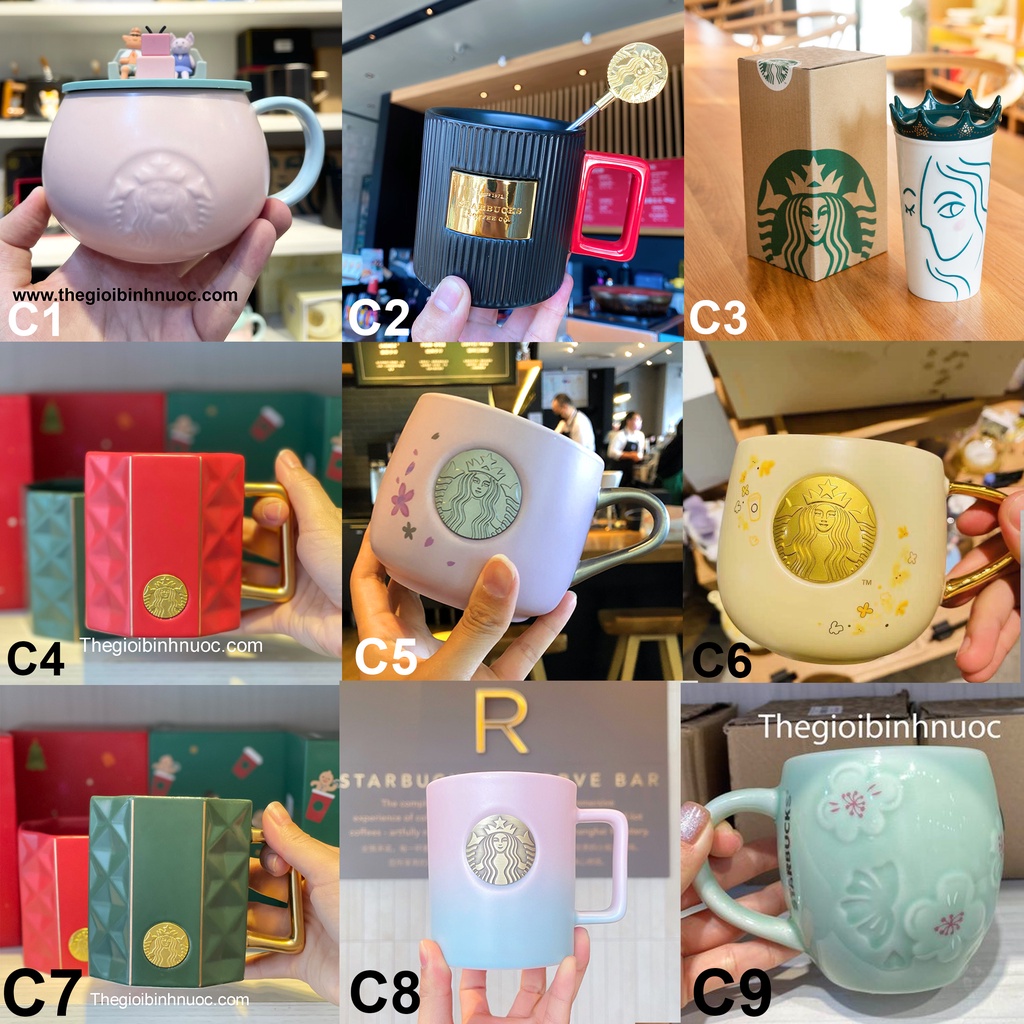 Mua Ly Sứ Starbucks Ly Thuỷ Tinh Starbucks Phiên Bản Giới Hạn (hình tự ...