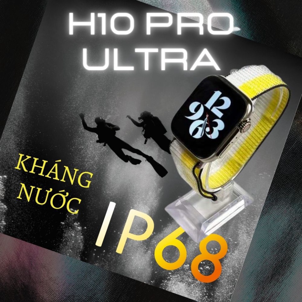 Mua Đồng hồ thông minh H10 Pro Ultra tràn viền mới nhất 2022 45mm giá ...