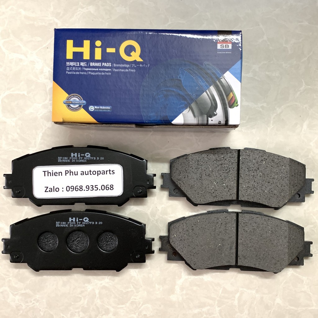 BỐ THẮNG / MÁ PHANH ALTIS TRƯỚC (08-14)+COROLLA E12, E15 + RAV 4 III ...