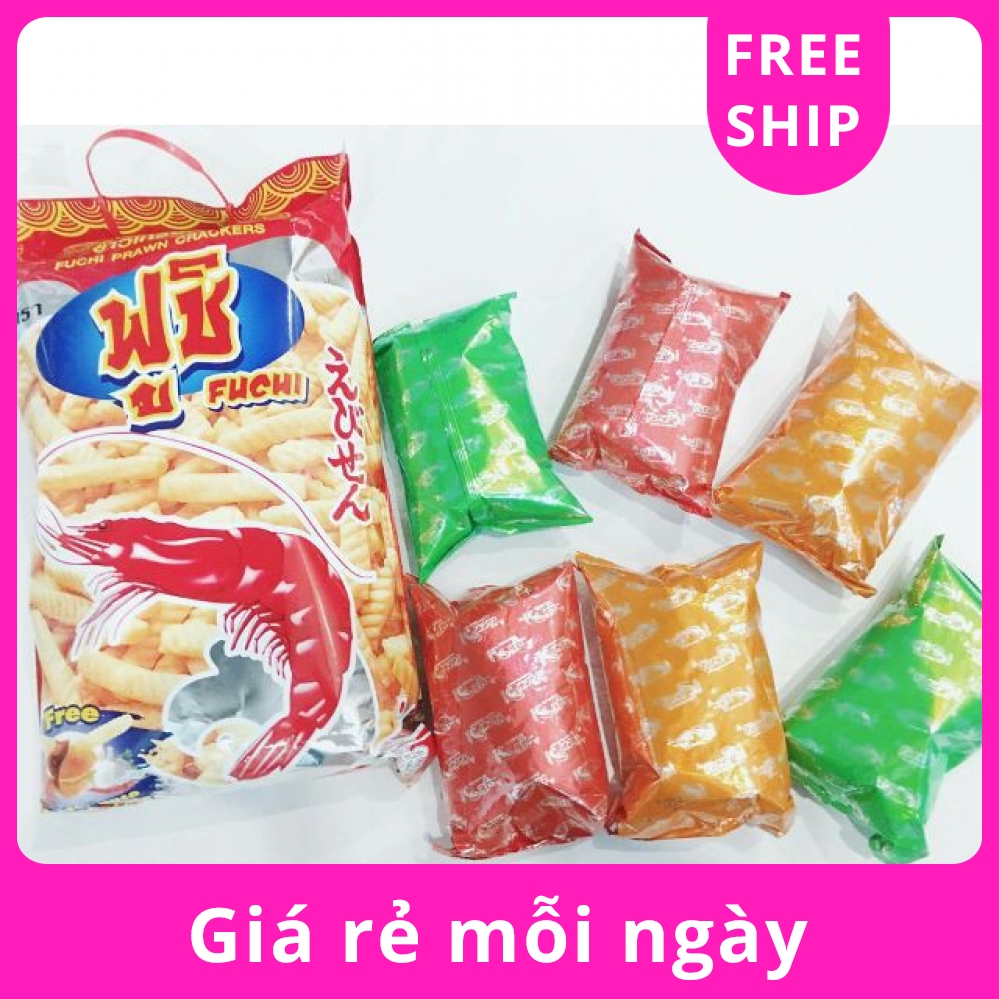 Bánh Snack Fuchi Prawn Crackers 600g | Shopee Việt Nam