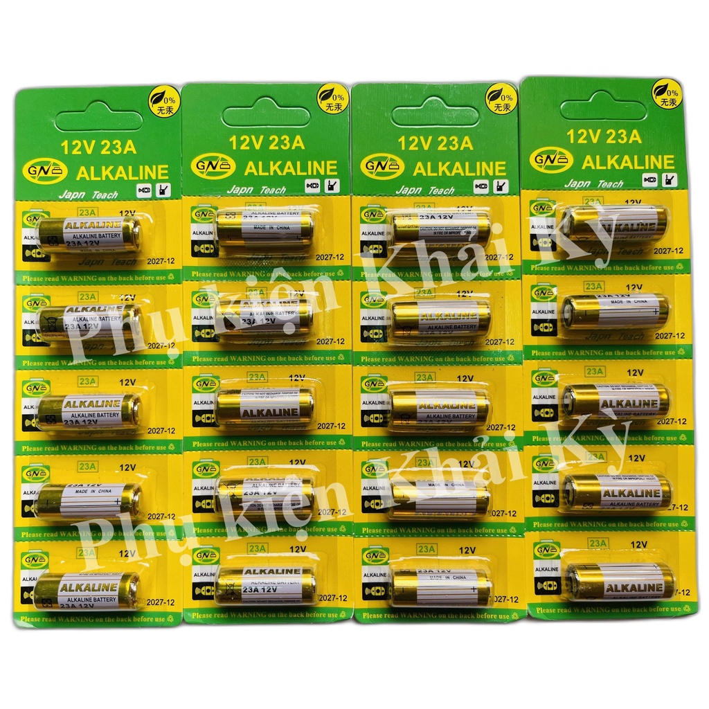 Mua Pin chất lượng 12V 23A Alkaline ( Vỉ 5 viên ) giá rẻ nhất | TecKi.Vn