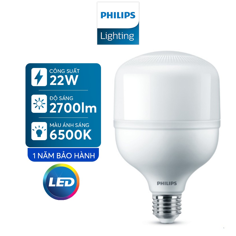 Bóng đèn Philips TForce Core HB MV ND 22W E27 865 GEN3 | Shopee Việt Nam