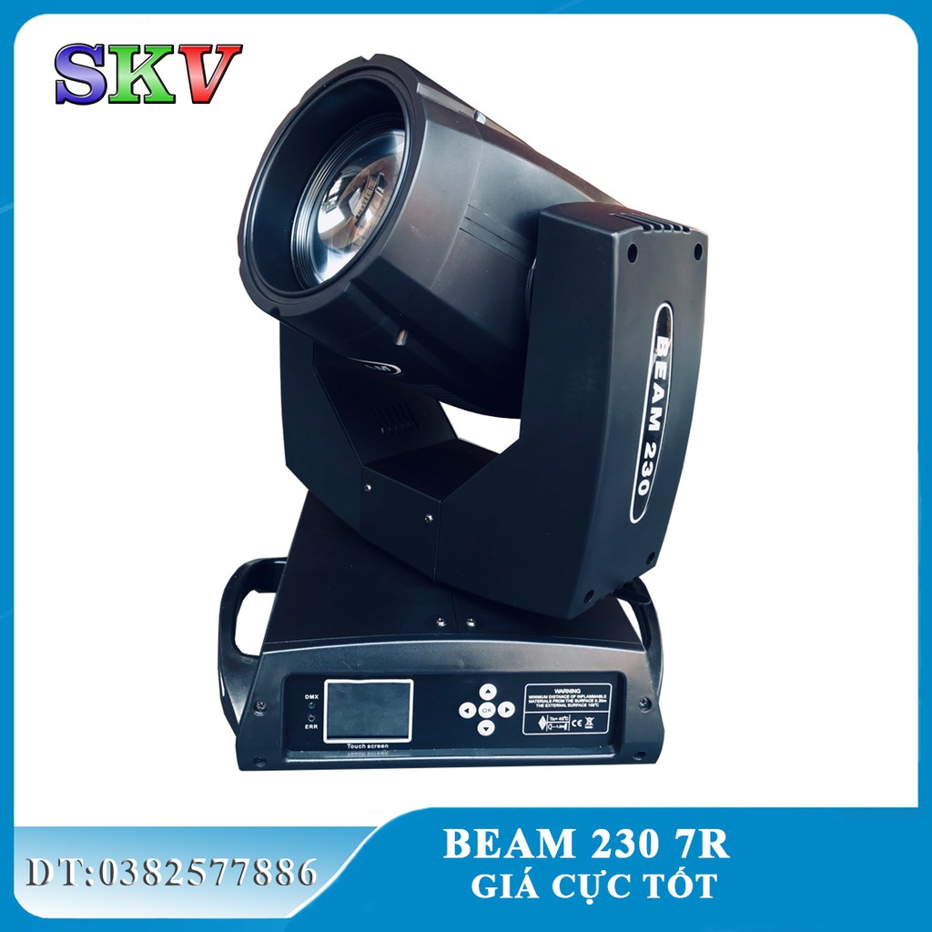 Đèn moving beam 230, lăng kính 7 màu, lăng kính 3D dùng cho sự kiện ...
