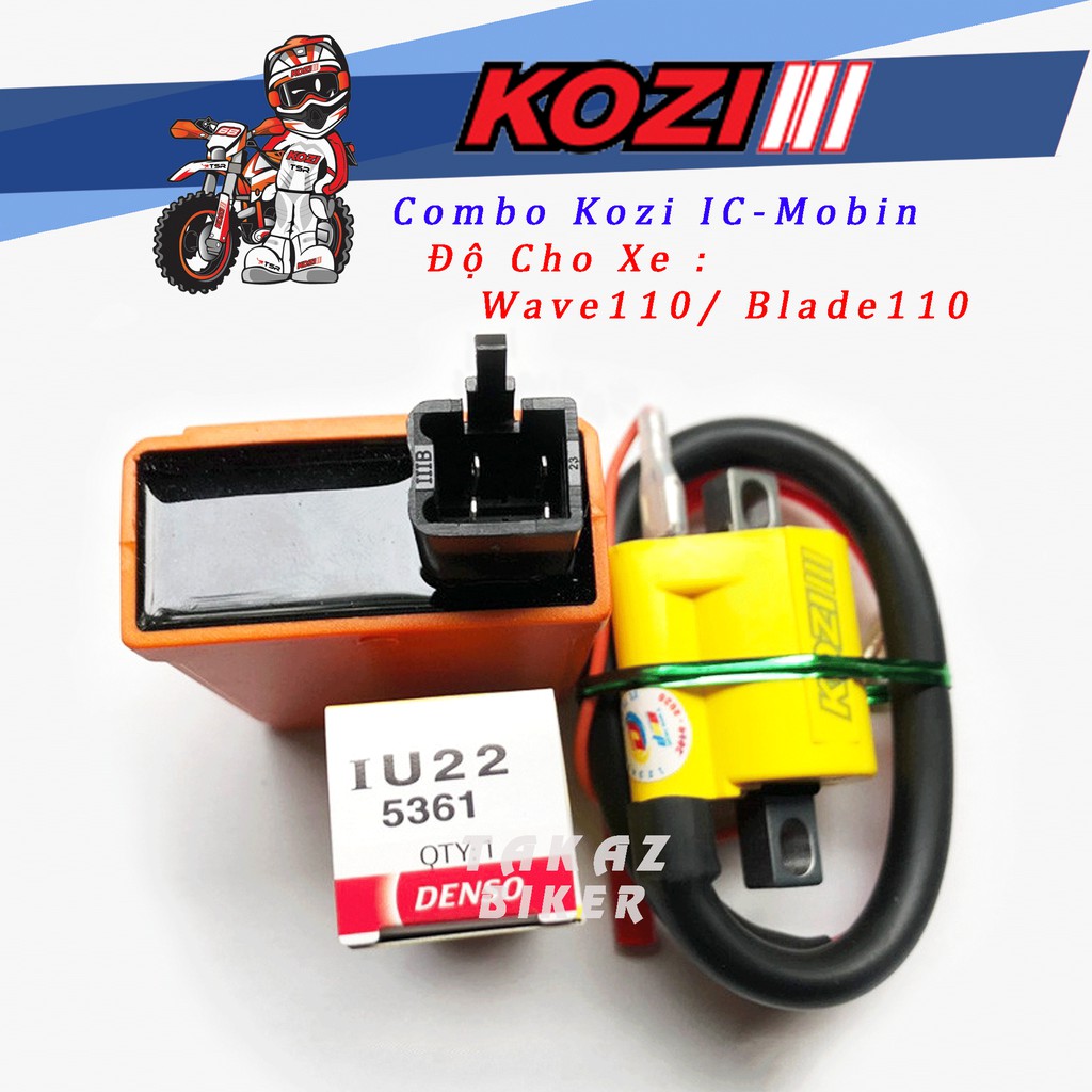 Mua Combo Độ dàn lửa cho Wave Alpha 110, Blade 110 - KOZI Malaysia - IC ...
