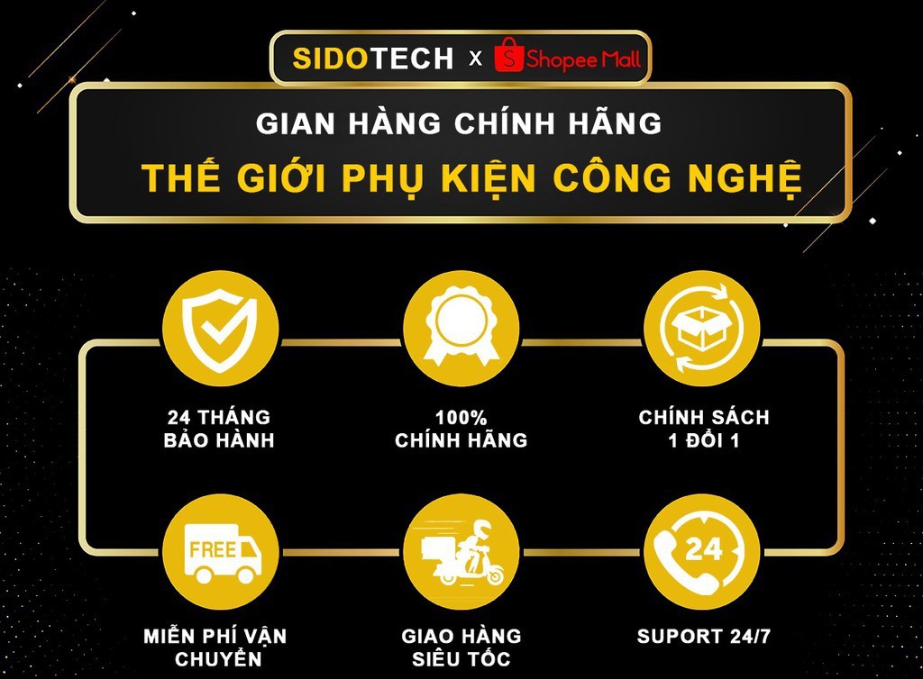 Sidotech Flagship Store - Shop online | Shopee Việt Nam