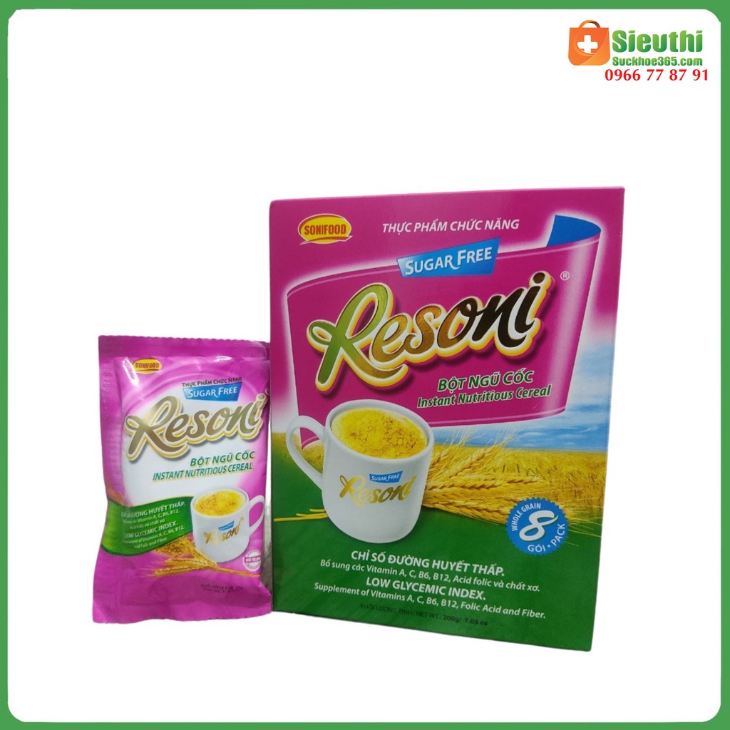 Mua Ngũ cốc cho người tiểu đường, ăn kiêng Resoni không đường hộp 200g ...