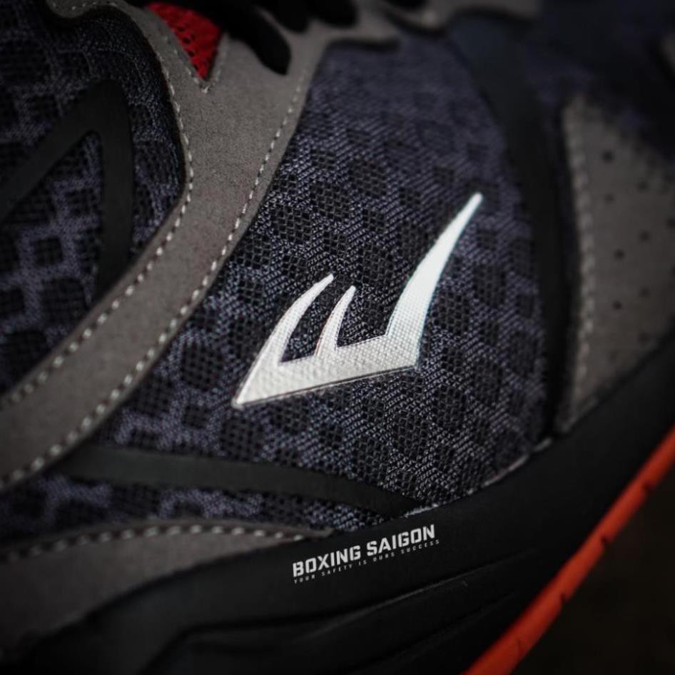 Mua Giày boxing Everlast Michelin PIVT Low - Xám/Đỏ [Sẵn Hàng] . ⋆ ...