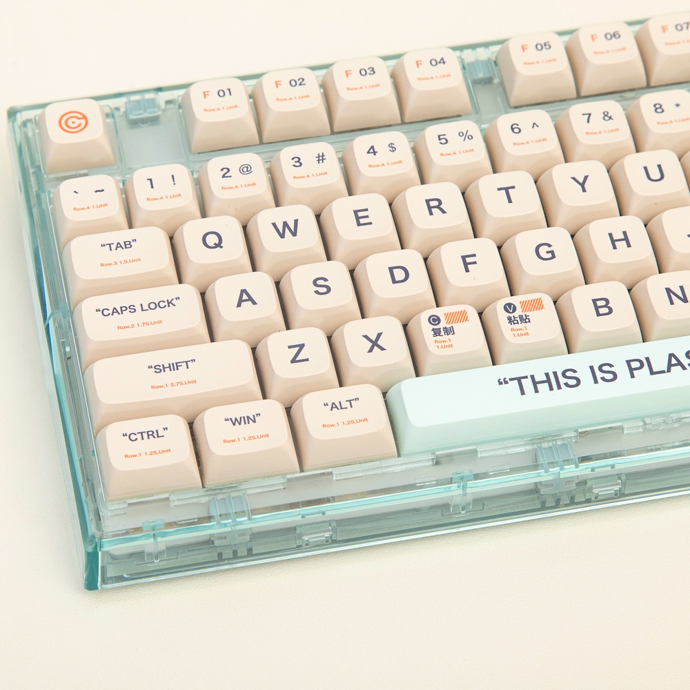 Mua 140 Phím Plastic Keycap XDA Hồ sơ retro PBT DYE SUB Bàn phím cơ học ...