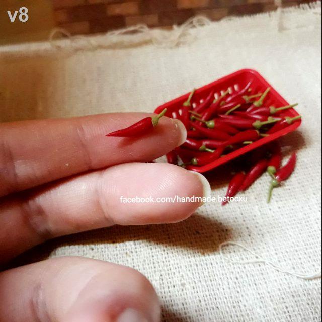 HOT (LƯU Ý MÔ TẢ)Đồ chơi miniature 1:12_ Trái ớt sừng, ớt hiểm | Shopee ...