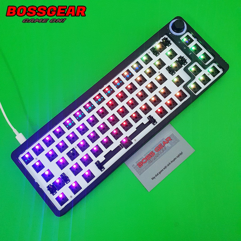 Mua KIT TM680 RGB Custom Bàn Phím Cơ ( hotswap 5 pin, Type-c, LED RGB ...
