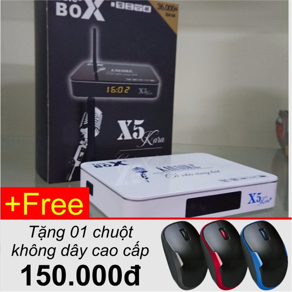 Mua TeleBoX X5 kara Plus RAM 2G LED + đồng hồ - Tặng chuột không dây ...