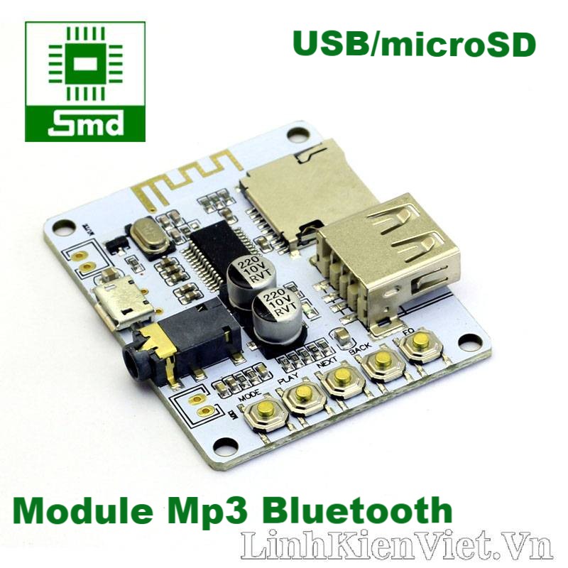 MODULE MP3 bluetooth (USB + MICROSD) | Shopee Việt Nam