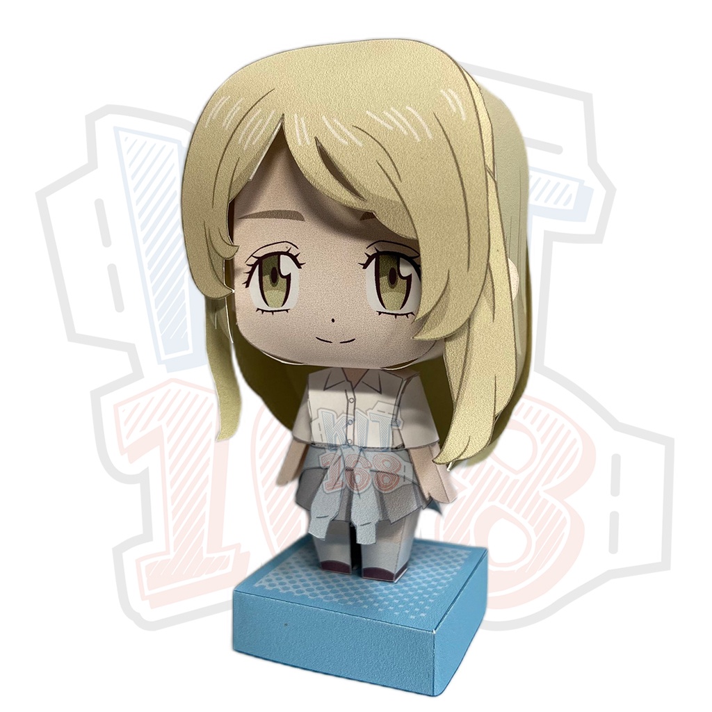 Mô hình giấy Anime Chibi Emma Sano - Tokyo Revengers + kit hộp trang ...