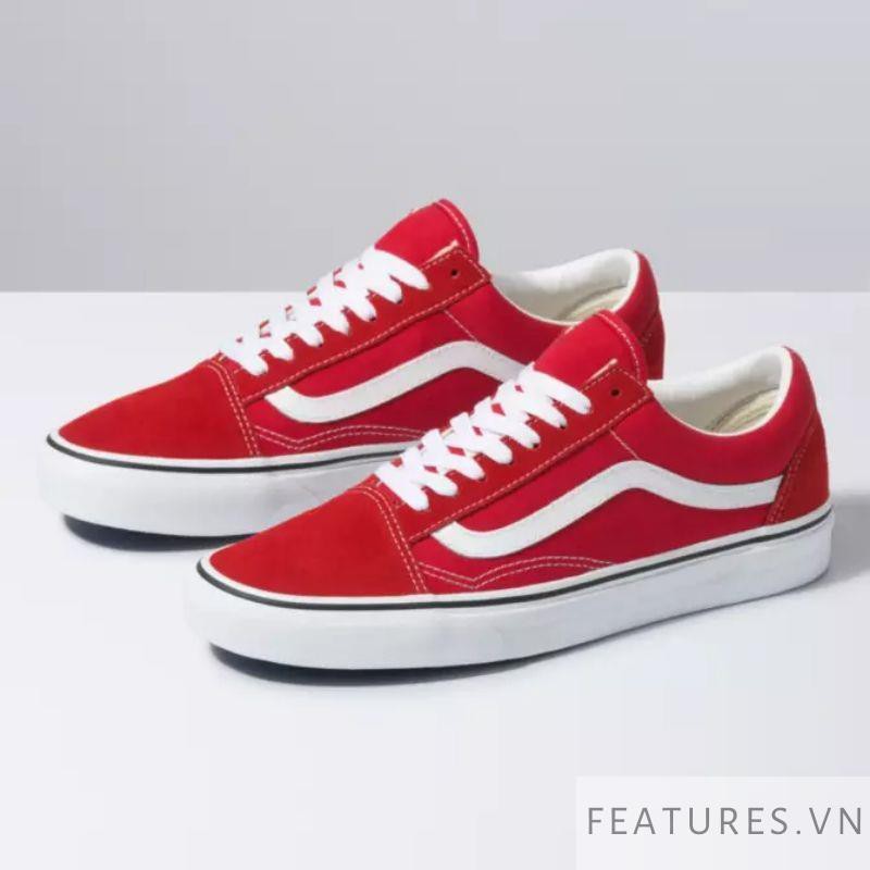 [[GIÀY CHÍNH HÃNG] Giày Sneakers Vans Old Skool Red | HolCim - Kênh Xây ...