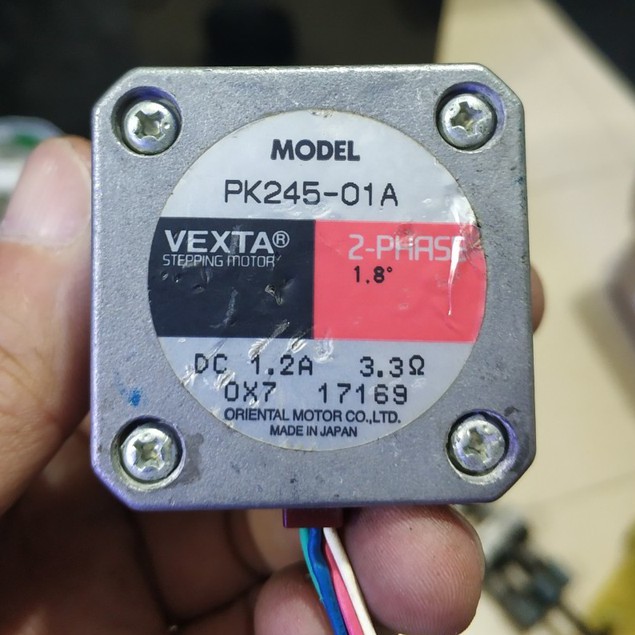 Mua Động cơ bước ( stepper motor) 2 pha + driver 2 pha tháo máy công ...