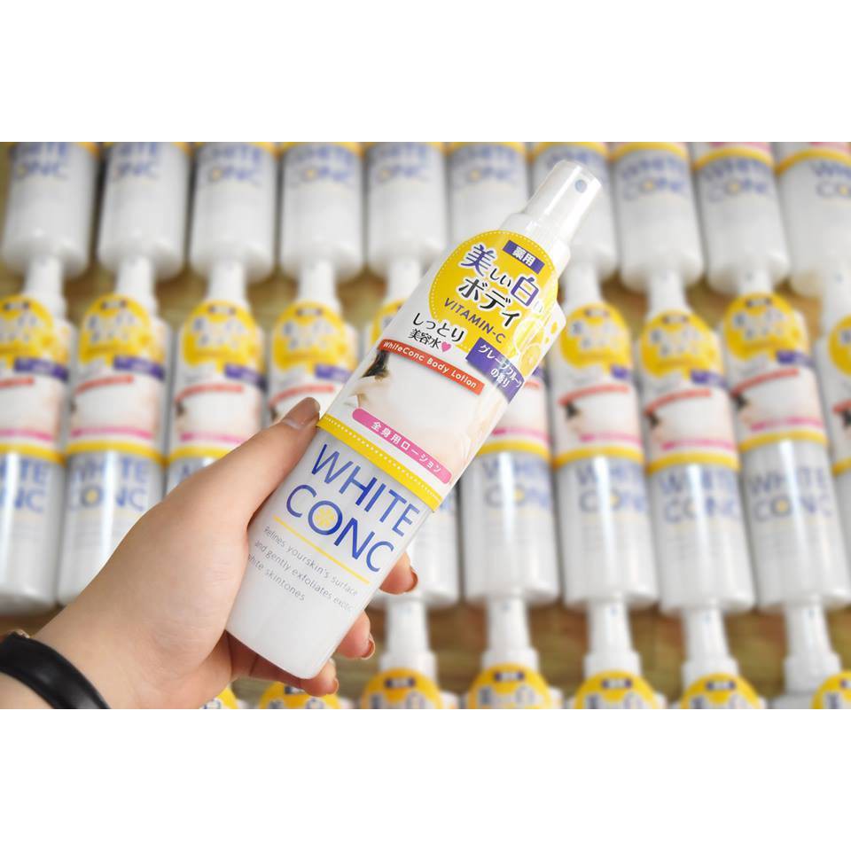 Xịt Dưỡng Trắng Da White Conc Body Lotion Vitamin C 245ml tại TP. Hồ ...