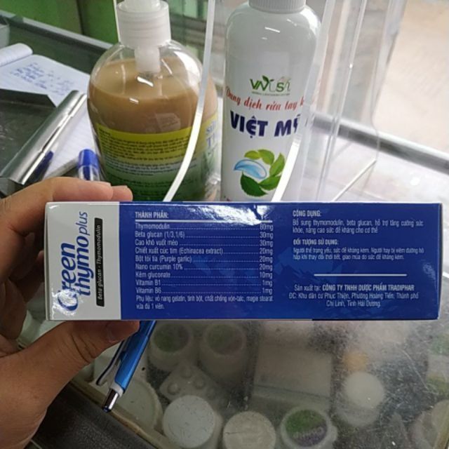 Viên Uống Tăng Sức Đề Kháng Green Thymo Plus Giá Rẻ, Chỉ Từ 90.000đ ...