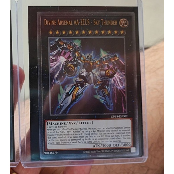 [KN yugioh shop] thẻ bài: Divine Arsenal AA-ZEUS - Sky Thunder - OP18 ...