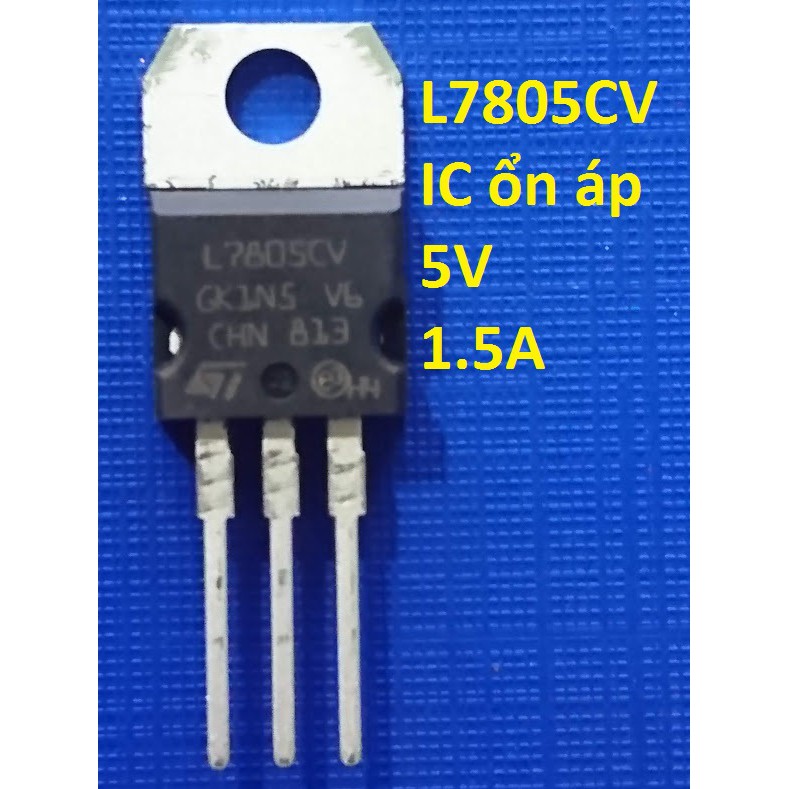 L7805 ic ổn áp 7805 dòng 1.5A 5V transistor hàng mới | HolCim - Kênh ...