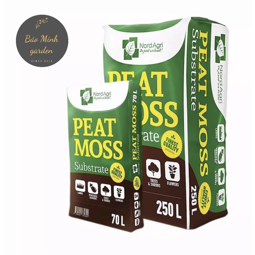 Mùn hữu cơ PEATMAN (PEAT MOSS) nhập khẩu, chuyên dùng ươm hạt giống ...