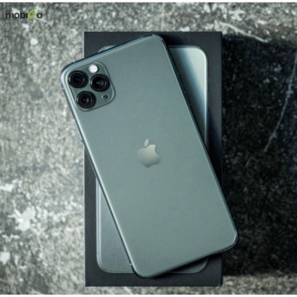 (xả kho)[siêu giảm giá]ĐT IP11 pro max màu xanh rêu-nguyên box