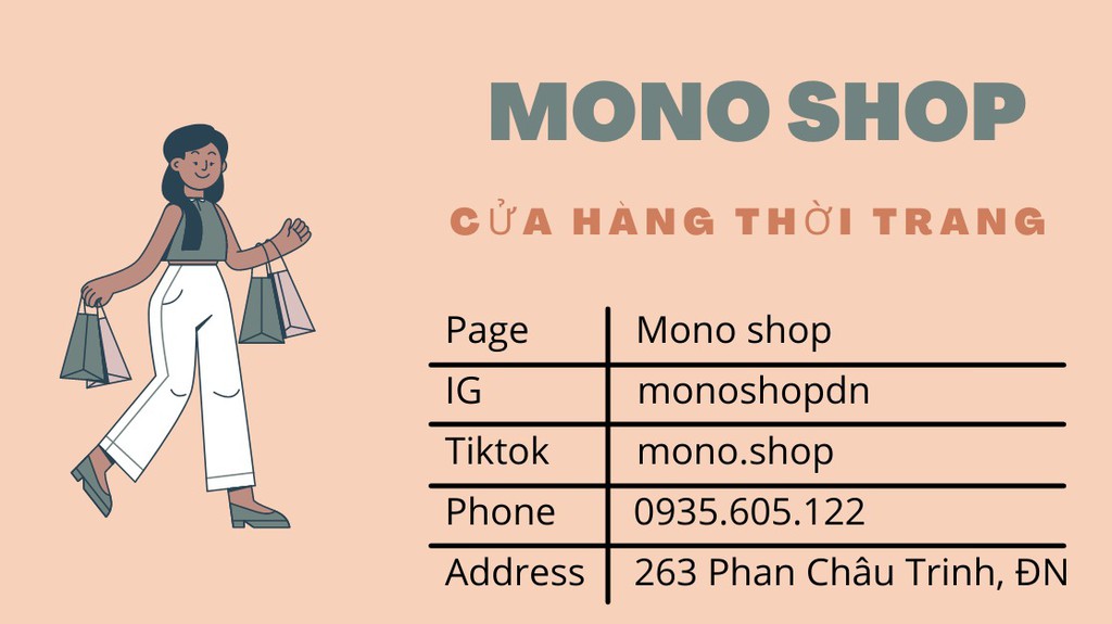 Mono Shop, Cửa hàng trực tuyến | Shopee Việt Nam