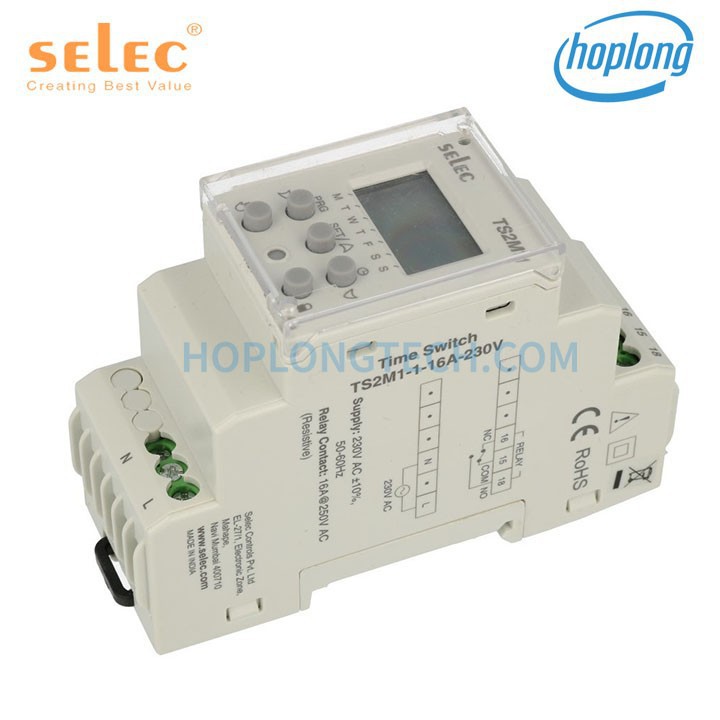 Mua TS2M1-1-16A-230V Bộ định thời gian chu kỳ chạy 1 tuần màn hình hiển ...