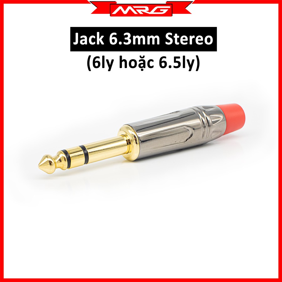 Mua Jack 6 Ly Stereo (TRS-6.5mm), Loại Tốt Chân Vàng - MrG giá rẻ nhất ...