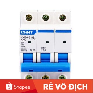 Aptomat 3p 63a CB 3 pha C63 MCB attomat 380V | Shopee Việt Nam