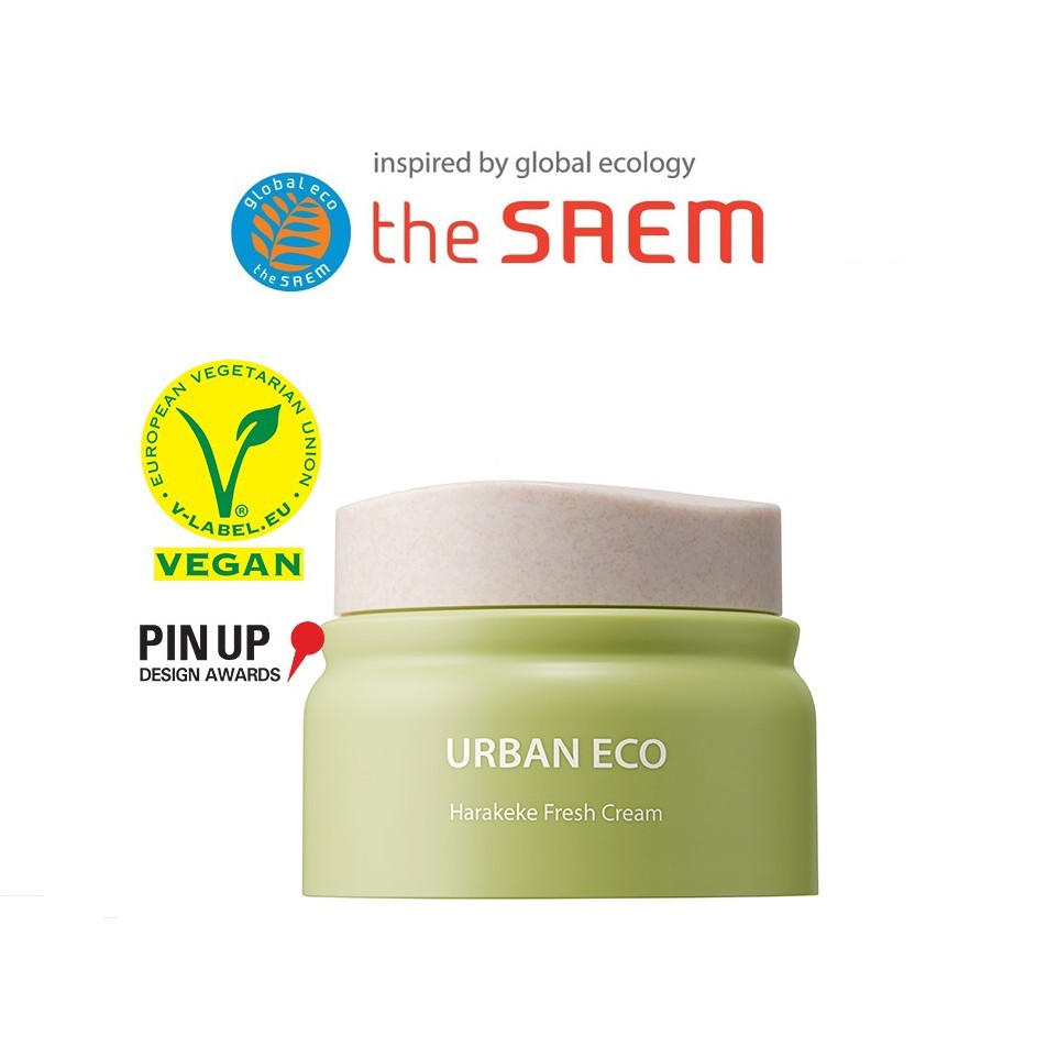 [THE SAEM] Urban Eco Harakeke Fresh Cream 50ml | Shopee Việt Nam